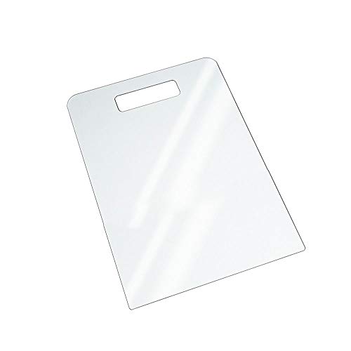 NAHANCO FB1304 Clear Acrylic Shirt Folding Board, 9 1/2” x 14", Pack of 1