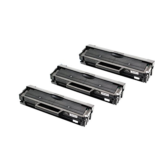 New York Toner Compatible Toner Cartridge Replacement for Samsung MLT-D111S SL-M2020W SL-M2022 SL-M2022W SL-M207 SL-M2070FW SL-M2070W ( Black , 3 pk )