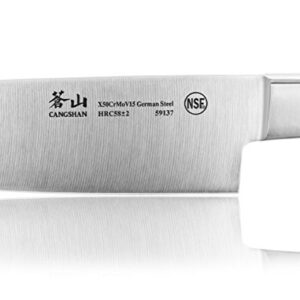 Cangshan X Series 59137 German Steel Forged Chef's Knife, 8-Inch