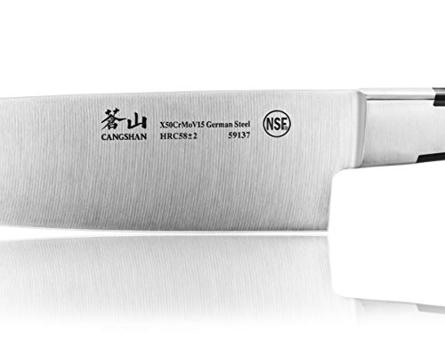 Cangshan X Series 59137 German Steel Forged Chef's Knife, 8-Inch