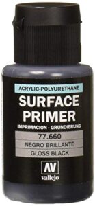 vallejo gloss black primer 32ml paint