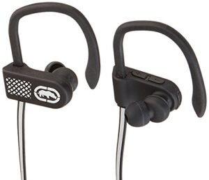 ecko unlimited eku-rnr2-bk bluetooth runner2 ear hook earbuds with microphone, black