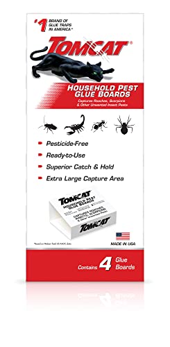 Tomcat Household Pest Glue Trap, 4-Pack