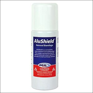 neogen horse tack alushield aerosol wound bandage 75 gms