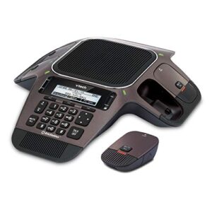 vtech vcs754 erisstation conference phone with 4 wireless microphones voip and device