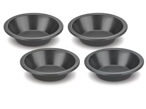 cuisinart 4 piece round dish set, mini, steel gray