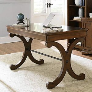 liberty furniture industries brookview writing desk, w54 x d30 x h31, cherry