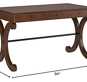 Liberty Furniture Industries Brookview Writing Desk, W54 x D30 x H31, Cherry