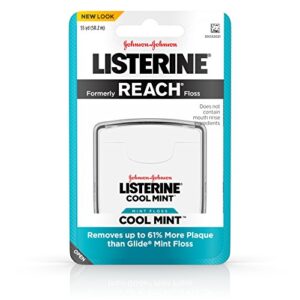 listerine dental floss, cool mint