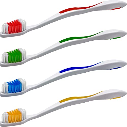 Online Best Service 100 Toothbrush Standard Classic Medium Soft Individually Wrapped