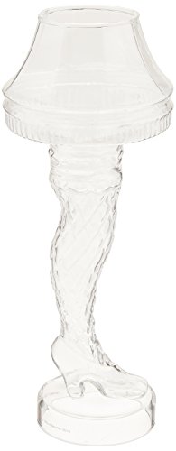 ICUP a Christmas Story Molded Leg Lamp Glass, 18 oz, Clear