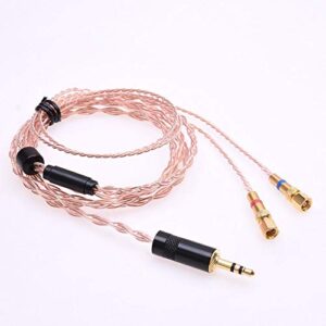 1.2m 4ft 4n ofc audio headphone upgrade cable for hifiman he-5 he-6 he-400 he-500 he560 headphone replacement