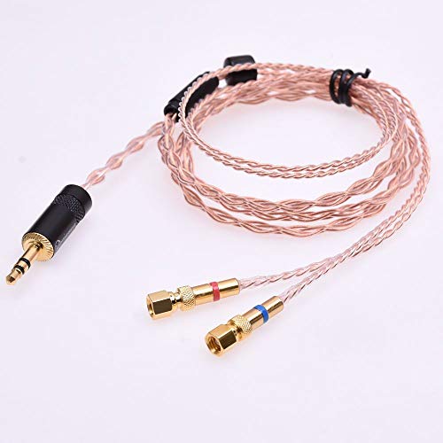 1.2m 4ft 4n OFC Audio Headphone Upgrade Cable for Hifiman He-5 He-6 He-400 He-500 He560 Headphone Replacement