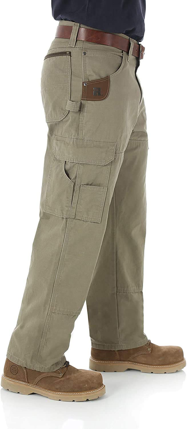 Wrangler Riggs Workwear mens Ranger work utility pants, Bark, 38W x 34L US