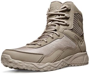 cqr men's military tactical boots, lightweight 6 inches combat boots, durable edc outdoor work boots, no zip desert sand, 13