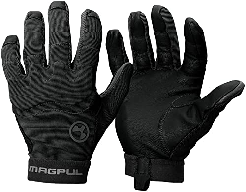 Magpul Patrol Glove 2.0 Lightweight Tactical Leather Gloves, Black, XX-Large