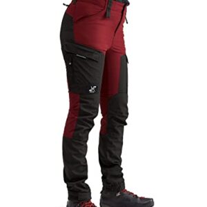 RevolutionRace Women’s GP Pants, Durable Pants for All Outdoor Activities, Bison Blood, XS