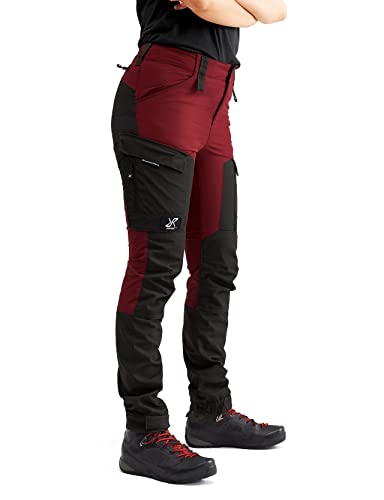 RevolutionRace Women’s GP Pants, Durable Pants for All Outdoor Activities, Bison Blood, XS