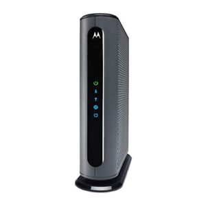 motorola mb8611 docsis 3.1 multi-gig cable modem | pairs with any wifi router | approved for comcast xfinity, cox gigablast, spectrum | 2.5 gbps port | 2500 mbps max internet speeds