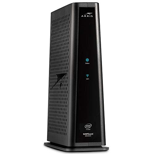 ARRIS - SURFboard DOCSIS 3.1 Cable Modem & Dual-Band Wi-Fi Router Black (Renewed)