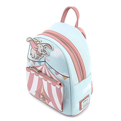 Loungefly Disney Dumbo Flying Circus Tent Womens Double Strap Shoulder Bag Purse