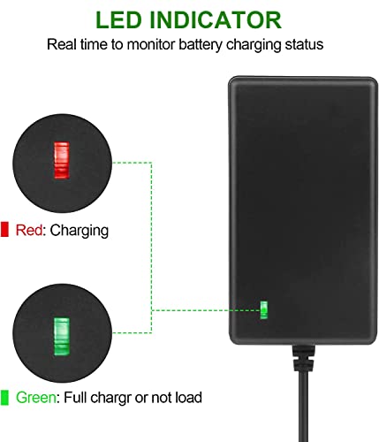 Hanaix 18V Lithium Charger for Ryobi One+ Battery P102 P103 P104 P105 P106 P107 P108 P109 P122 BPL-1815 BPL-1820G BPL18151 BPL1820 RB18L15 RB18L25 RB18L40 RB18L50