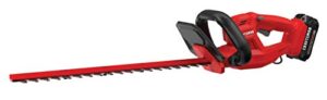 craftsman v20 cordless hedge trimmer, 20 inch, battery and charger included (cmcht810c1)