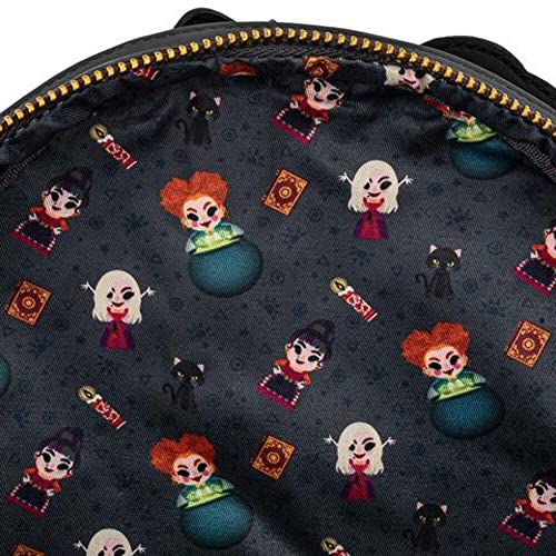 Loungefly Disney Hocus Pocus Sanderson Sisters Womens Double Strap Shoulder Bag Purse