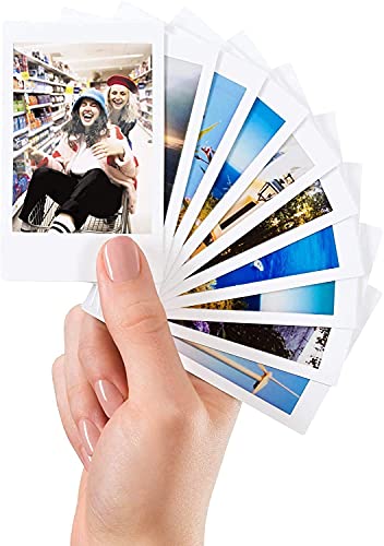 Fujifilm Instax Mini Instant Film,10 Sheets×5 Pack(Total 50 Shoots) + 3 Photo Magnet Frames [Bulk Packaging] International Version