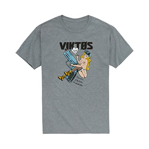 VIKTOS Men's Libertatas Tee T-Shirt, Ash Heather, Size: X-Large