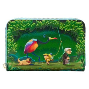 loungefly up moment jungle stroll zip around wallet