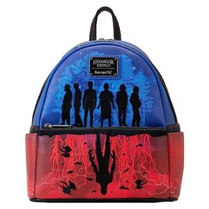 loungefly netflix stranger things upside down shadows mini backpack