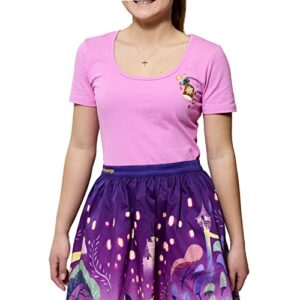 Loungefly Stitch Shoppe Disney Rapunzel Lanterns Kelly Top - Size XL