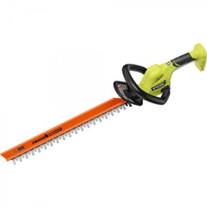 ryobi 18v one+ 22" hedge trimmer dual action