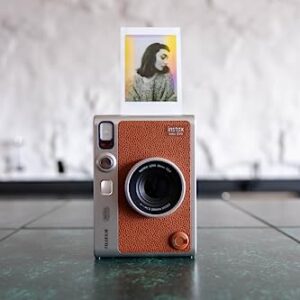 Fujifilm Instax Mini EVO Instant Camera - Brown