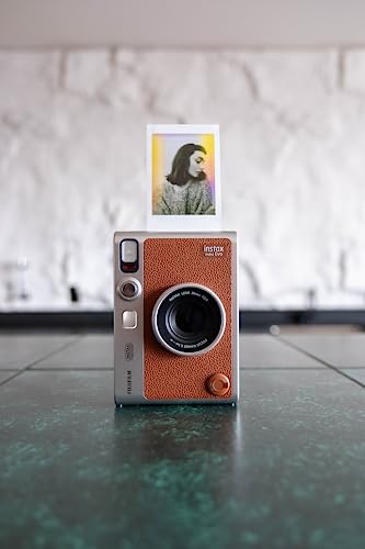 Fujifilm Instax Mini EVO Instant Camera - Brown