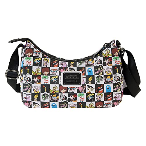 Loungefly Cartoon Network Retro Collage Crossbody Bag with Coin Pouch