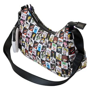 Loungefly Cartoon Network Retro Collage Crossbody Bag with Coin Pouch