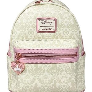 Loungefly Disney Princesses Damask Debossed Womens Double Strap Shoulder Bag Purse