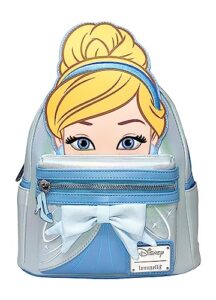 loungefly disney cinderella cosplay womens double strap shoulder bag purse