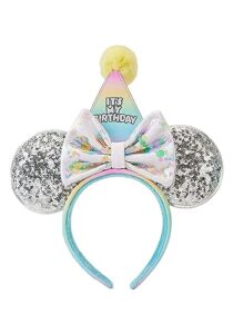 disney mickey and friends birthday celebration ears headband