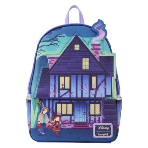 loungefly hocus pocus sanderson sisters house double strap shoulder bag