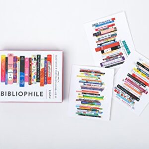 Bibliophile Notes: 20 Different Notecards & Envelopes (Bookish Gifts, Literary Stationery by Jane Mount)