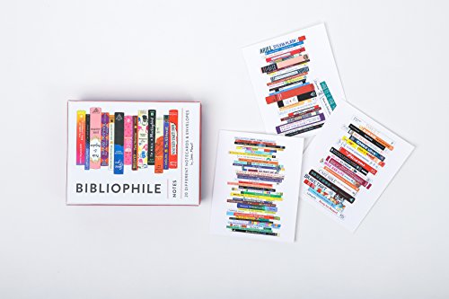 Bibliophile Notes: 20 Different Notecards & Envelopes (Bookish Gifts, Literary Stationery by Jane Mount)