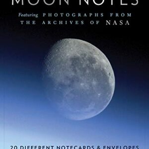 Moon Notes (NASA Stationery Set, 20 Space Greeting Cards)