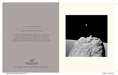 Moon Notes (NASA Stationery Set, 20 Space Greeting Cards)