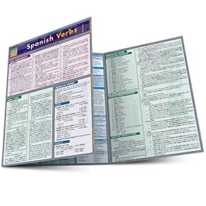 spanish verbs (laminated reference guide; quick study academic)