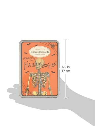 Cavallini Papers & Co. Cavallini Halloween 2 Glitter Vintage Postcards