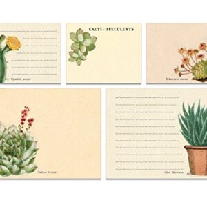 Cavallini Papers Cavallini Sticky Notes Succulents