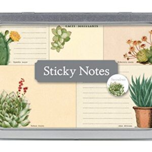 Cavallini Papers Cavallini Sticky Notes Succulents